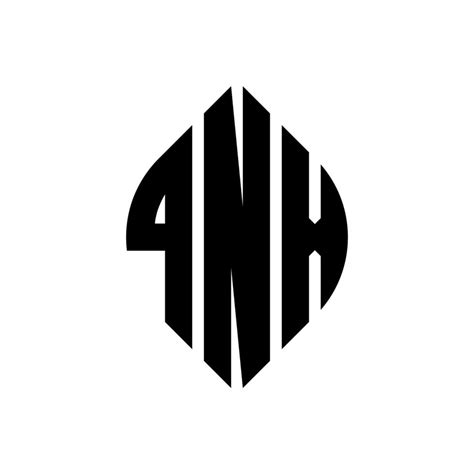 Qnx Circle Letter Logo Design With Circle And Ellipse Shape Qnx