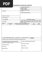 Dangerous Goods Declaration Form Pdf Dangerous Goods Shipping Dangerous Goods Declaration Form Pdf Dangerous Goods Shipping