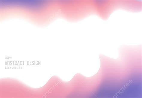 Abstract Colorful Wavy Fluid Design Of Trendy Template Background