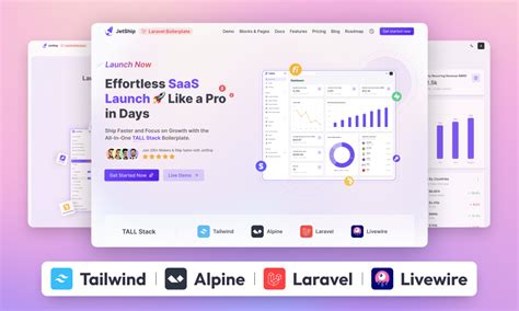 Jetship Laravel Saas Starter Kit Topboilerplate