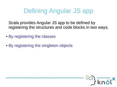 Scal`a`ngular Scala And Angular Ppt