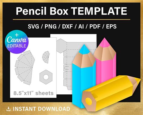 Pencil Candy Box Back To School Diy Pencil Favor T Boxes Teacher