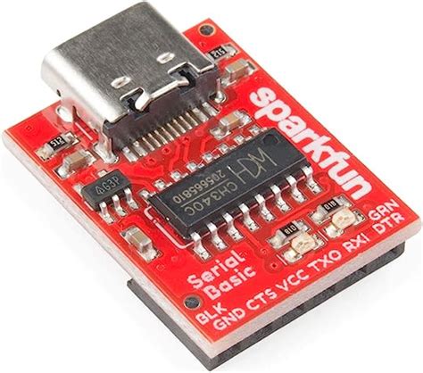 sparkfun serial basic breakout ch340c and usb c