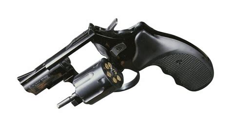 Potd Revolver That Fires Rubber Balls Using Blank Cartridges