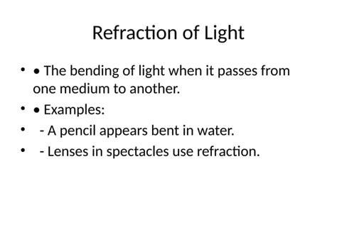 Light Class 8 Of Ncert Of Science Including Reflection And Refraction Pptx