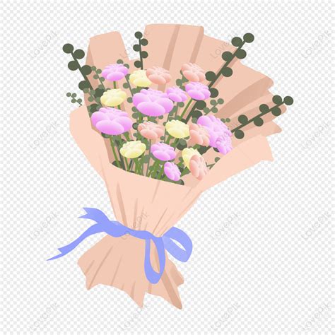꽃다발 Png 일러스트 무료 다운로드 Lovepik