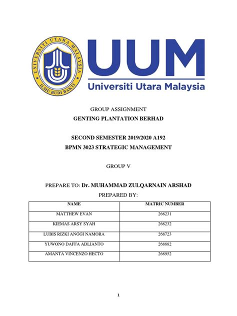 Group 6 Strategic Audit Pdf Return On Equity Equity Finance