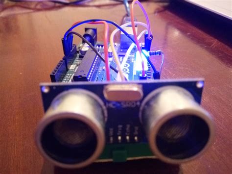 Simple Project With the Ultrasonic Sensor (HC-SR04) +LED -Arduino Tutoriel- : 4 Steps (with ...
