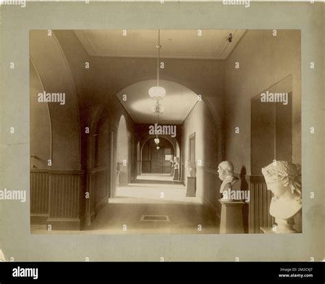 Corridor Newbury Street Campus Passageways Sculpture Massachusetts
