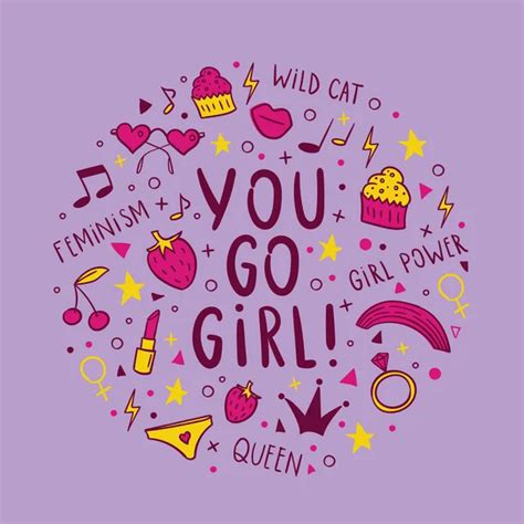 You Go Girl Cartoon