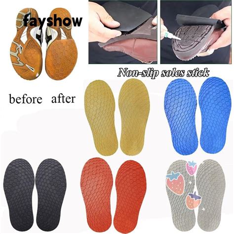 Fay Rubber Full Soles Anti Slip Durable Shoes Replacement Shoe Sole