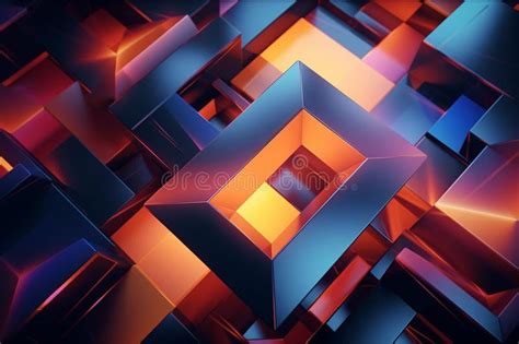 vibrant futuristic tech background stock illustration illustration of