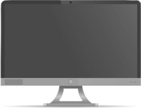Vector Realistic Blank Computer Screen 23883652 Vector Art At Vecteezy
