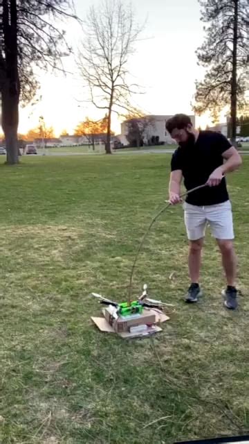 Our First Successful Tethered Autonomous Arduino Drone Flight R