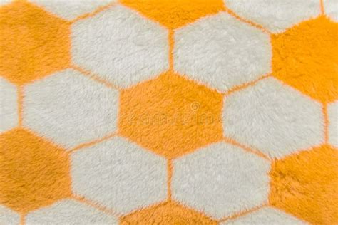 pattern yellow orange white hexagon design fabric abstract geometric