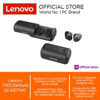 Review Lenovo Droplet Se Twc True Wireless Earbuds Tokopedia