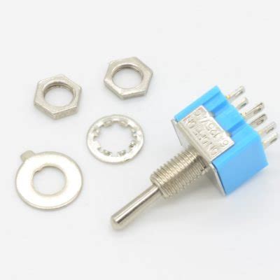 DPDT Toggle Switch On Off On 6A BC Robotics