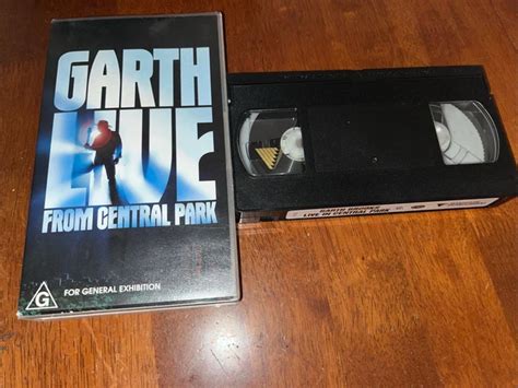 Garth Live From Central Park Garth Brooks 1997 Vhs Video £1151