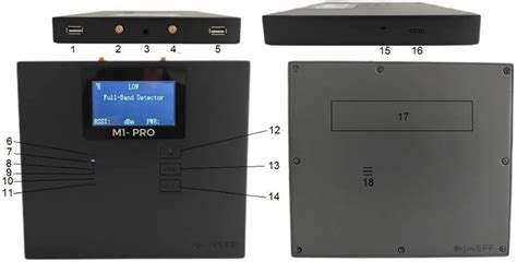 Meff M1 Pro Analog And Digital Bug Detector User Manual