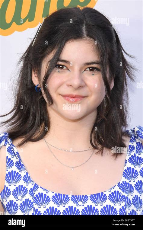 New York Usa 10th July 2023 Gabriella Pizzolo Attending The Theater