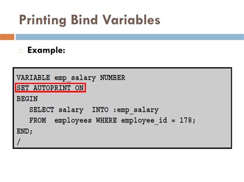 PPT Introduction To Declaring PL SQL Variables PowerPoint Presentation ID 8999900