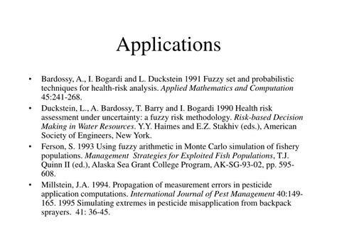 ppt fuzzy arithmetic in risk analysis powerpoint presentation free