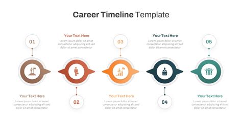 Career Timeline Template For PPT And Google Slides SlideKit