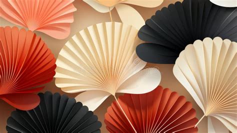 Vibrant Seashell Illustration Featuring Bold Lines And Dynamic Shapes With Intricate Flat