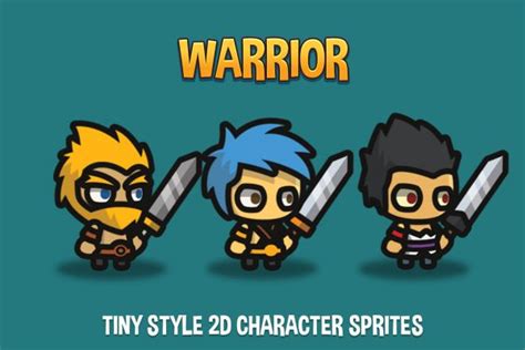 Archer Tiny Style 2D Character Sprites CraftPix Net