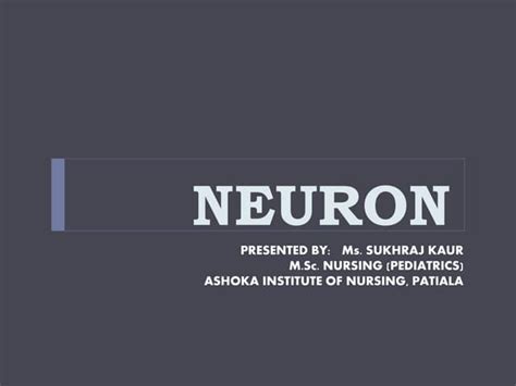 Neuron Ppt