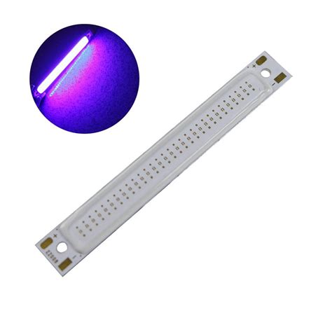 Pcs W W Led Cob Lamp Chip Module Bar Strip X Mm For Diy Light Source Dc V Dc V