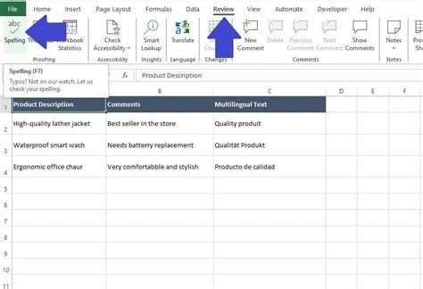 Mastering Spell Check In Excel Dedicated Excel