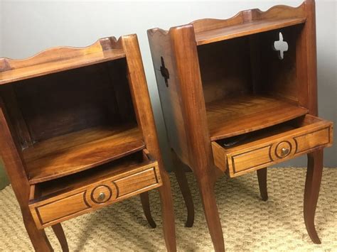 Louis Xv French Cherry Nightstands 1920s Set Of 2 For Sale At Pamono