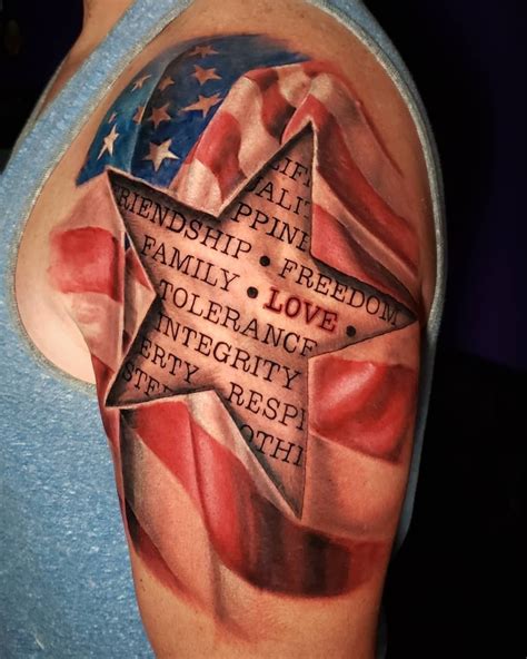 101 Awesome American Flag Tattoo Ideas Artofit