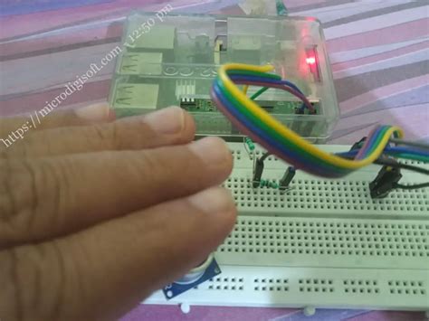 Measure Distance Raspberry Pi And HC SR Ultrasonic Sensor