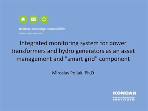Pdf Integrated Monitoring System For Power Transformers And