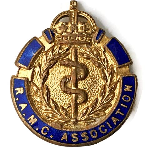 Royal Army Medical Corps Ramc Old Comrades Association Oca Lapel Badge