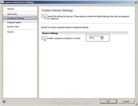 SCCM Compliance Settings PrajwalDesai