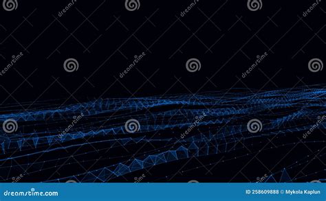 Vector Cyber Network Connection Background Abstract Connecting Dots And Lines Molecular