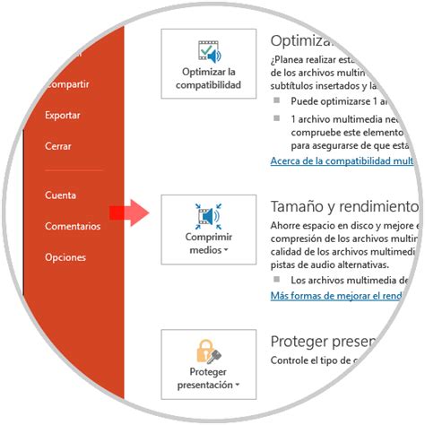 Comprimir PowerPoint 2019 O PowerPoint 2016 Solvetic