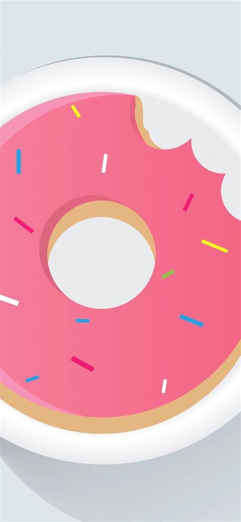 배경 화면 도너츠 벡터 그림 3840x2160 Uhd 4k 그림 이미지