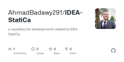 GitHub AhmadBadawy IDEA StatiCa A Repository For Developments Related To IDEA StatiCa