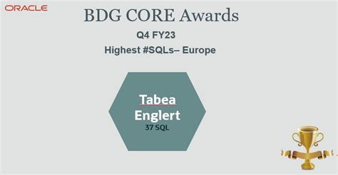 Tabea Englert On Linkedin Oracle Team Opportunities