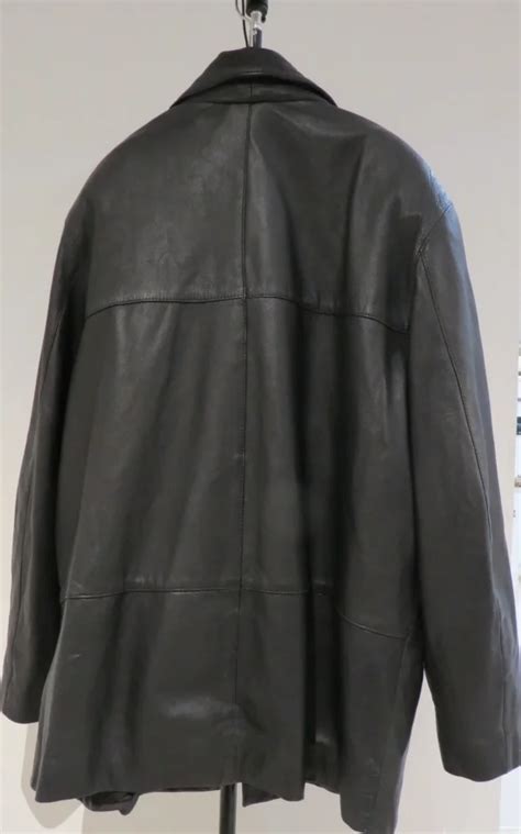 Muški Kožni Sako Mona Konfekcijski Broj 56 Kupujemprodajem