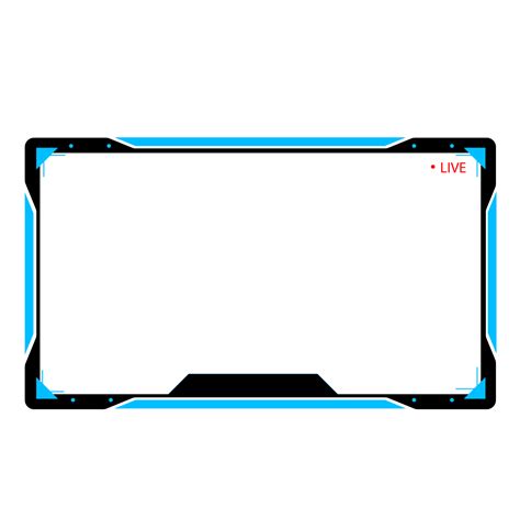 Online Gaming Screen Panel And Border Design For Gamers 22751293 PNG