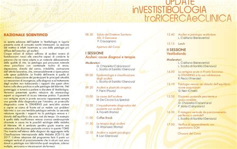 Alessandra Barbara Fioretti On Linkedin Iv Update In Vestibologia Tra