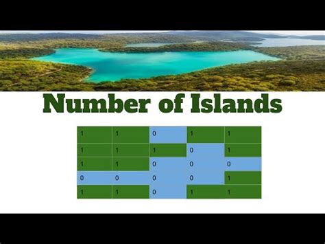 Number Of Islands Leetcode YouTube