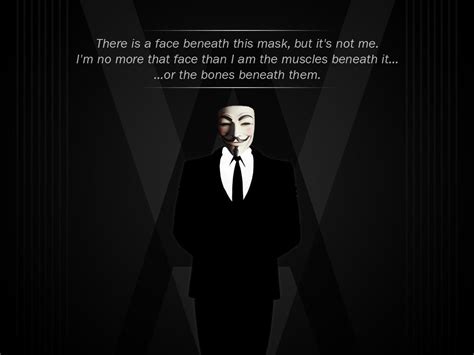 V For Vendetta Face Revealed