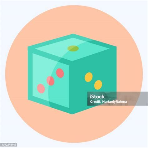 아이콘 주사위 장난감 기호에 적합합니다 플랫 스타일 편집 가능한 간단한 디자인 디자인 템플릿 벡터 간단한 기호 그림 가능성에 대한 스톡 벡터 아트 및 기타 이미지 Istock