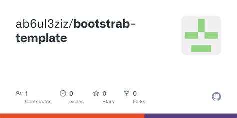 GitHub Ab Ul Ziz Bootstrab Template